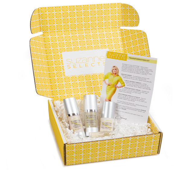 SUZANNE Selects Monthly Subscription Box – SuzanneSomers.com