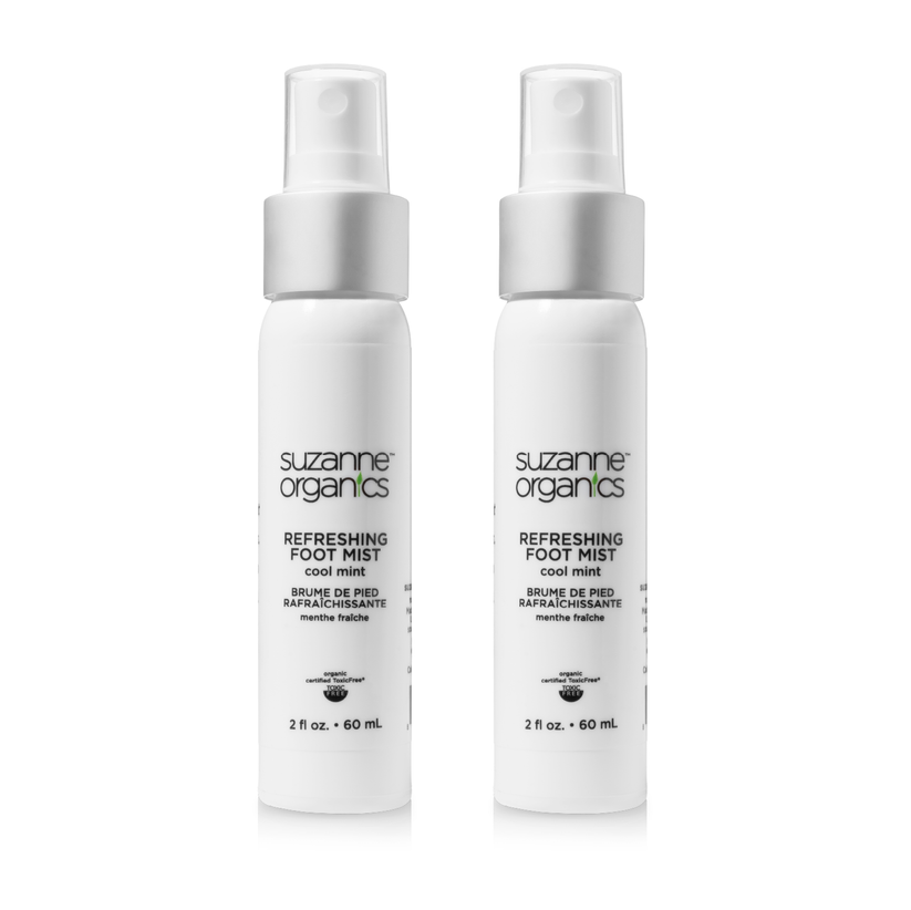 Refreshing Foot Mist 2-Pack | Organic Skincare – Suzanne Somers