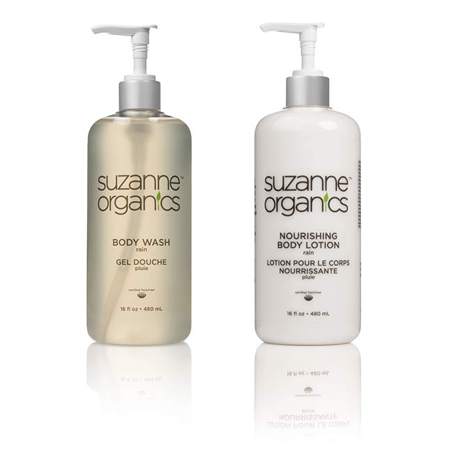Salon Size Rain Body Wash & Nourishing Body Lotion Duo... – Suzanne Somers